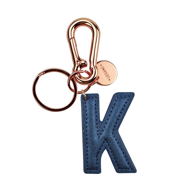 My Initial - Key Ring - K - Blue > Μπρελόκ | Γραφικές Τέχνες "Επί Χάρτου"